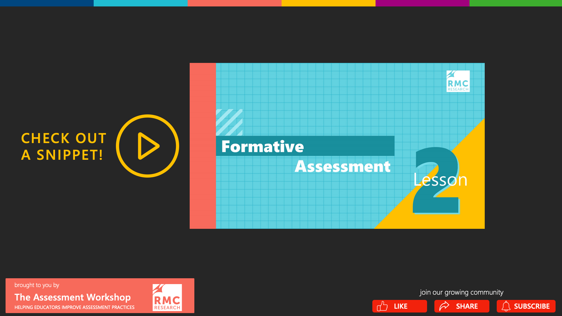 The Assessment Workshop Is Now on YouTube - The Assessment Workshop
